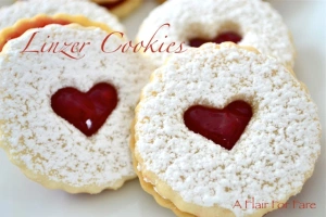 Linzer Cookies | A Flair for Fare